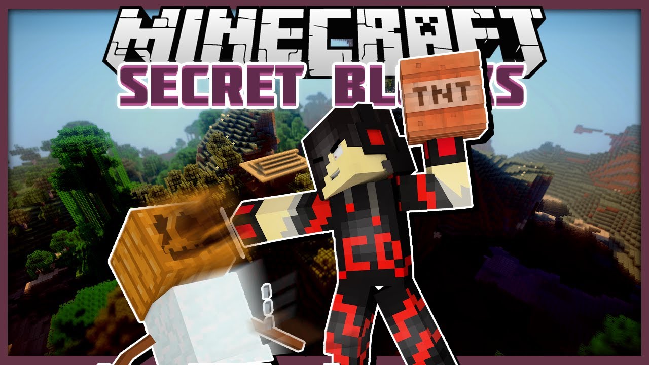 Minecraft: Mod Showcase - SECRET BLOCKS MOD [CAMOUFALGE BLOCKS AND CREATE SECRET BUILDS]