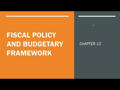 Fiscal policy PPT (part 1)