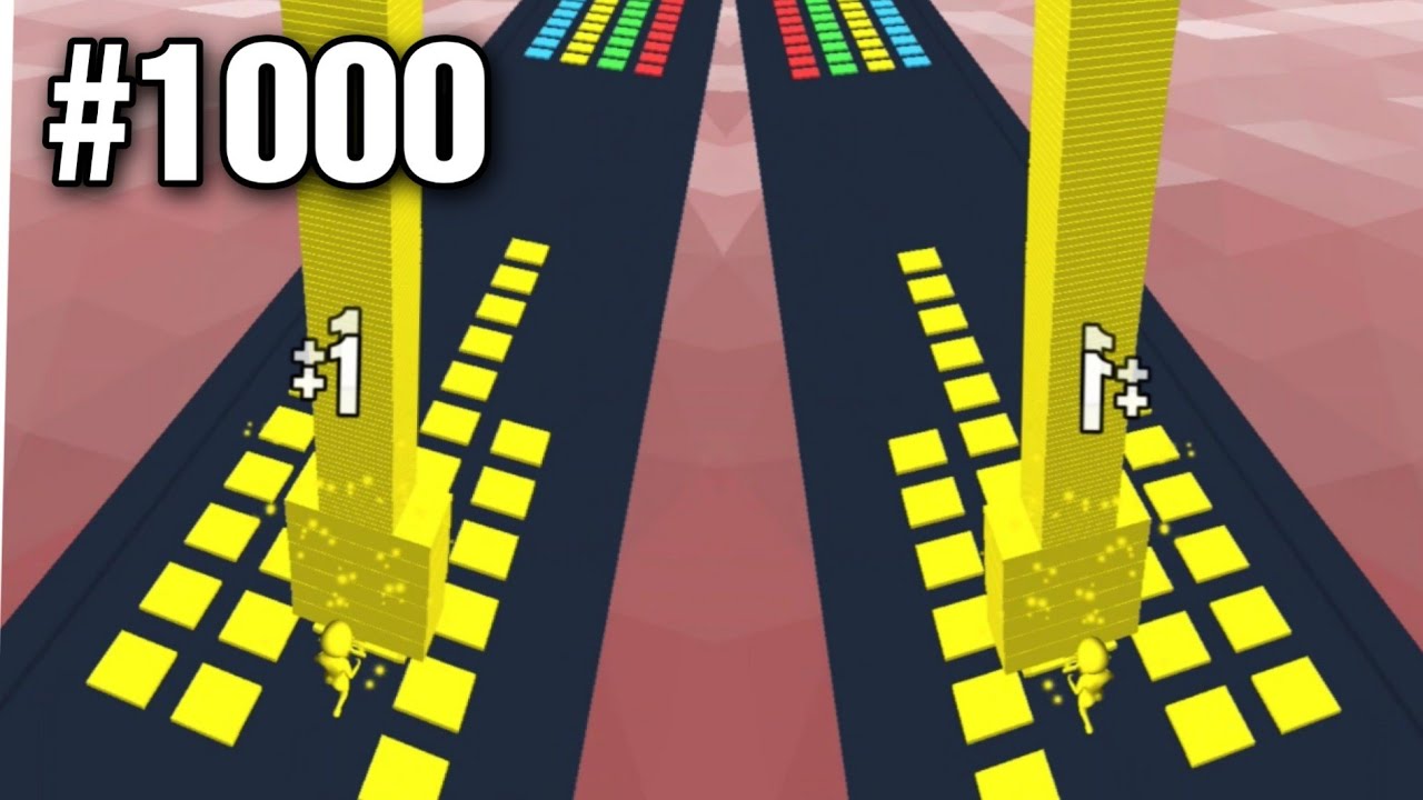 Stack colors level 1000 To 1003 unlocked iOS gameplay