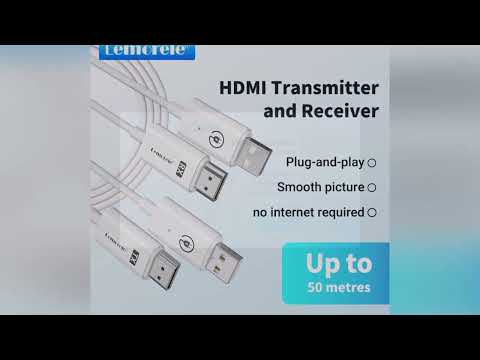 Latest Products You Must Know! Lemorele HDMI Wireless Transmitter Receiver Extender Kit 164FT/50