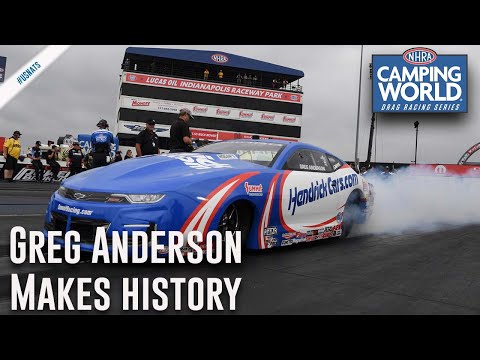 Greg Anderson makes history in Indy with 100th career victory