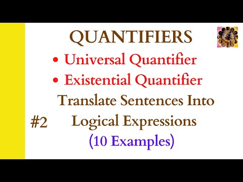 2. Quantifiers in discrete Mathematics | Universal Quantifiers |Existential Quantifiers #quantifiers