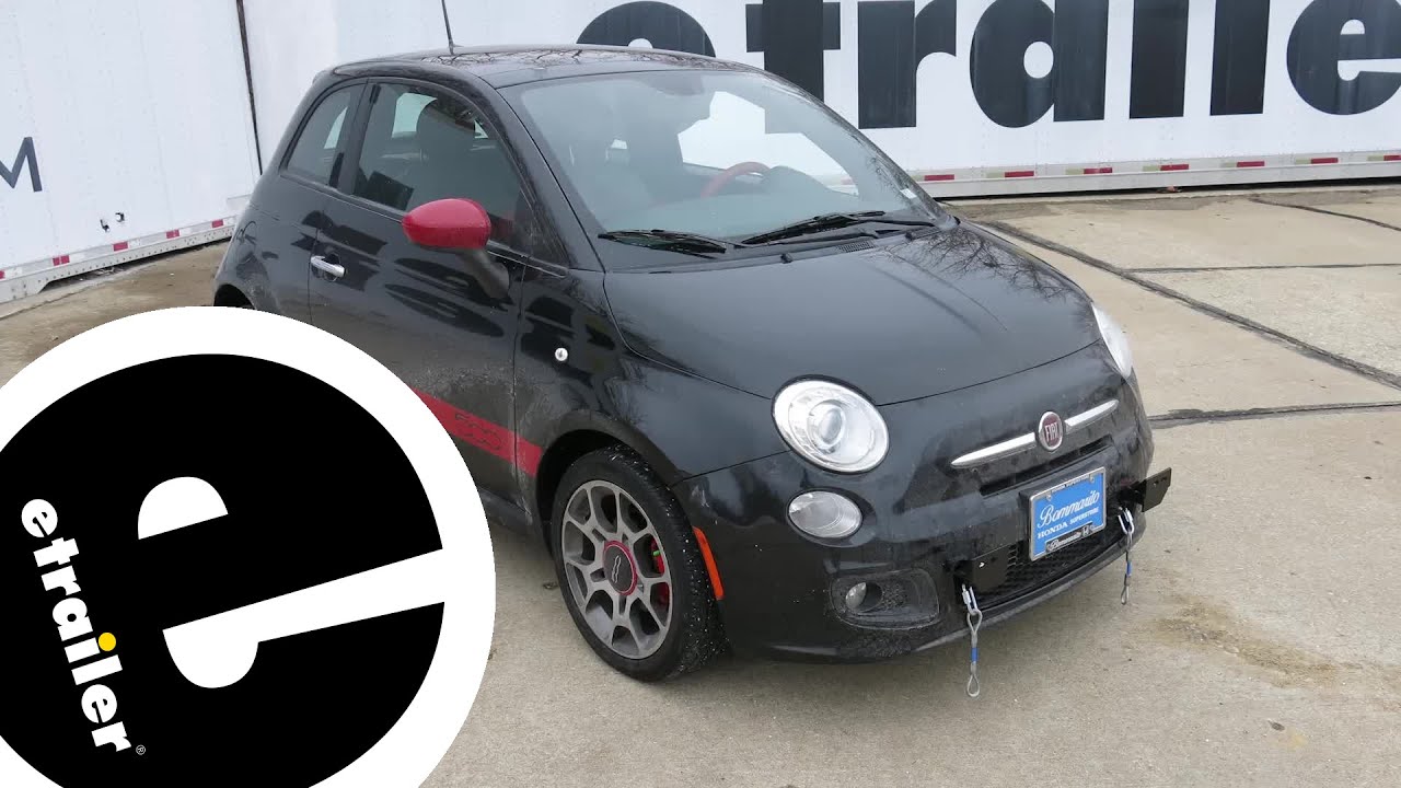 etrailer | Installing the Roadmaster Crossbar-Style Base Plate Kit on your 2013 Fiat 500