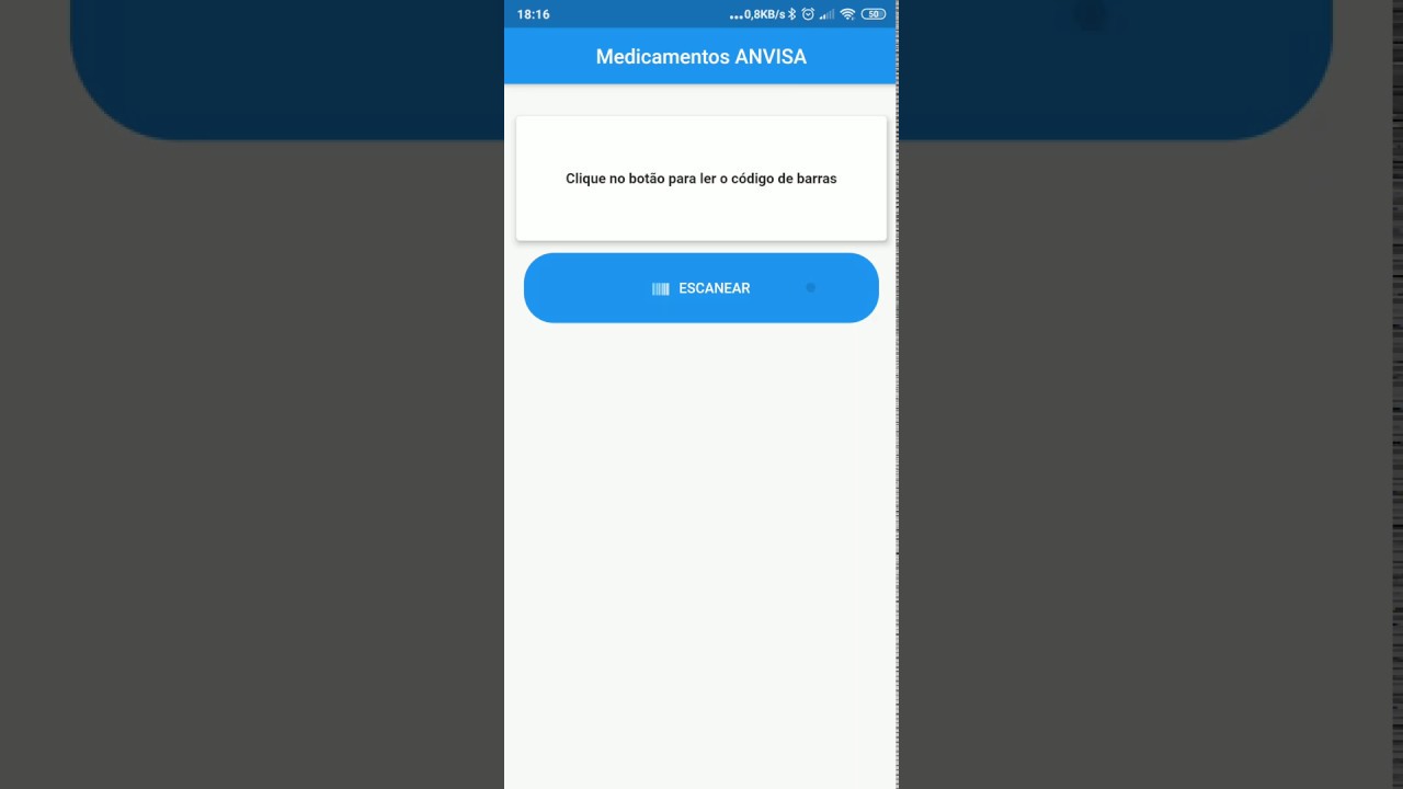 Flutter App: Scan Barcode of Brazil Drugs