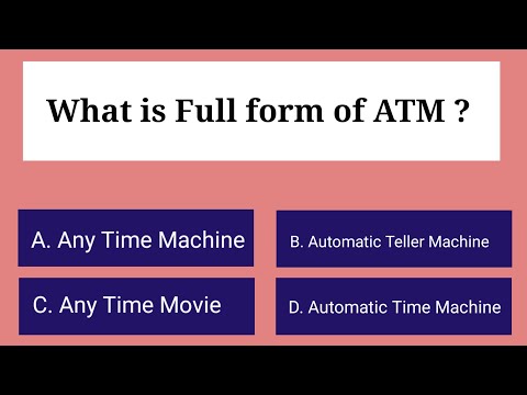 what is full form of ATM?