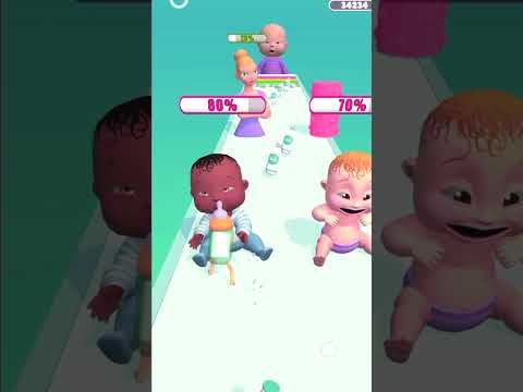 Baby bottle run out of control game level 1197 #funny