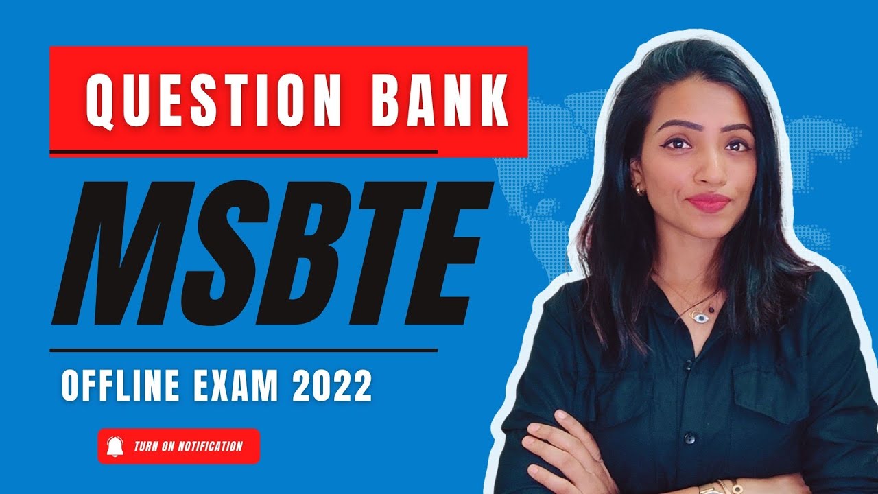 MSBTE SUMMER EXAM 2022 QUESTION BANK DOWNLOAD | OFFLINE EXAM | QUESTIONS AVAILABLE FOR ALL