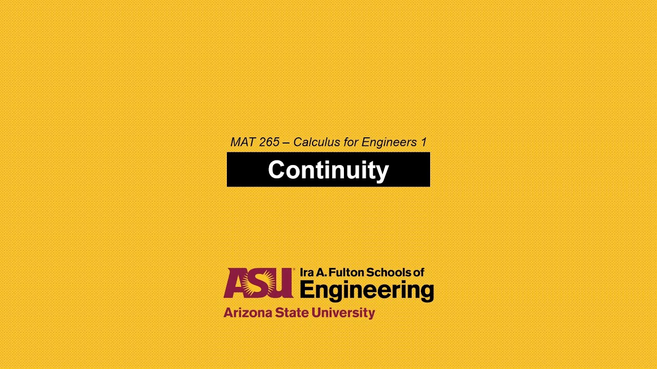 MAT 265 - Continuity