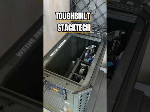 Toughbuilt StackTech Mobile Filing Cabinet! #toolorganization