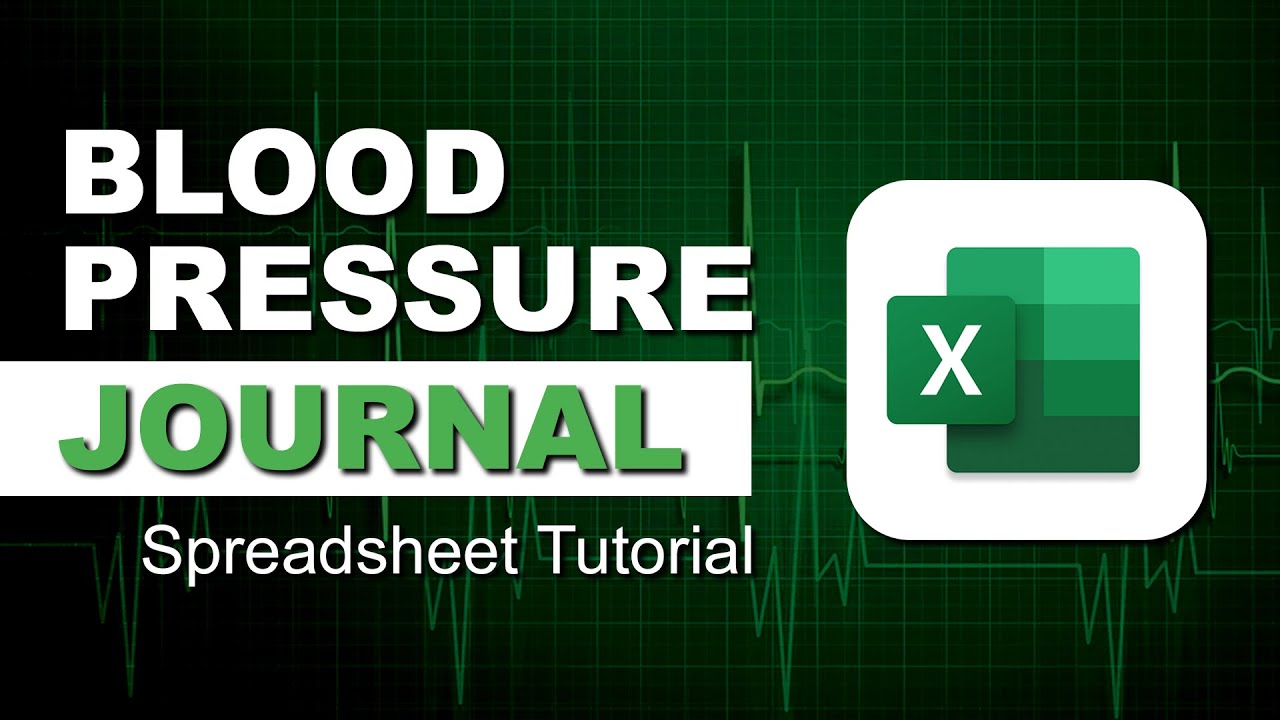 Blood Pressure Journal in Google Sheets (4K) – Easy Beginner Tutorial