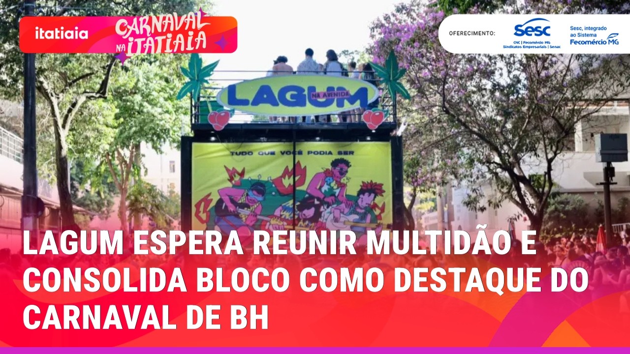 LAGUM ESPERA REUNIR MULTIDÃO NO FUNCIONÁRIOS E CONSOLIDA BLOCO COMO DESTAQUE DO CARNAVAL DE BH