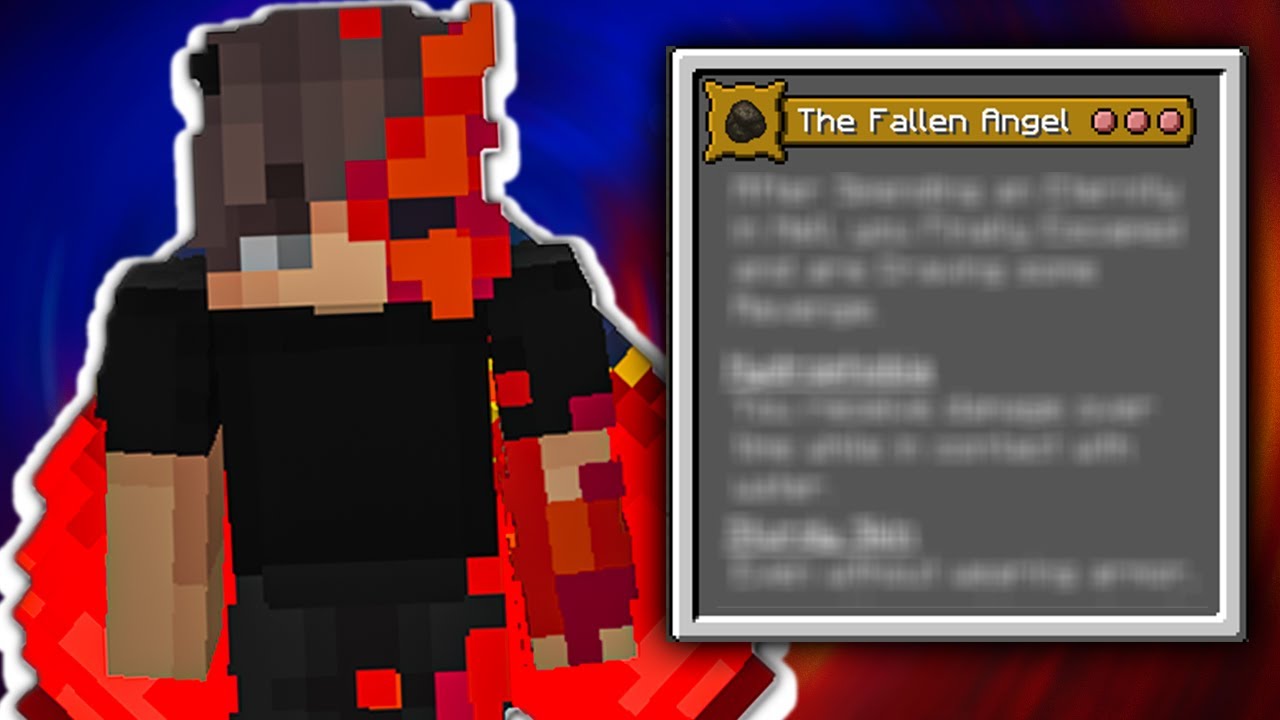 Minecraft Origins Mod: Fallen Angel Remastered (Custom Origin)