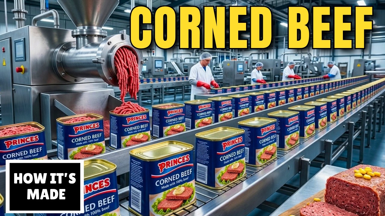 How Corned Beef Is Made - And Why It's Pink