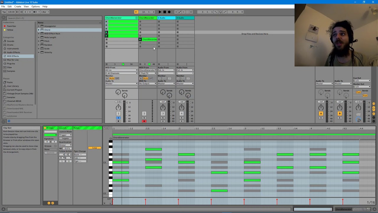 Advanced MIDI Effect Techniques in Ableton