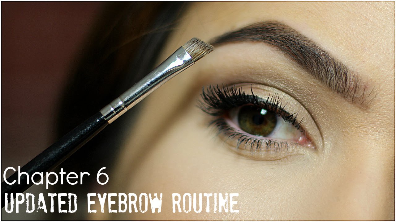 Updated Eyebrow Routine Tutorial 2016 | Chapter 6