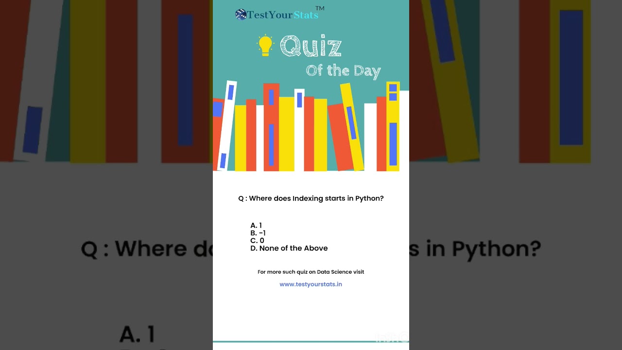 #Quiz #Python #DataScience #shorts