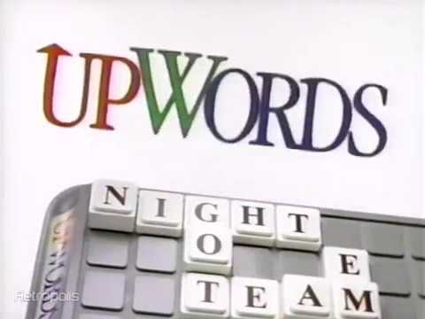 UpWords Board Game by Milton Bradley 1997
