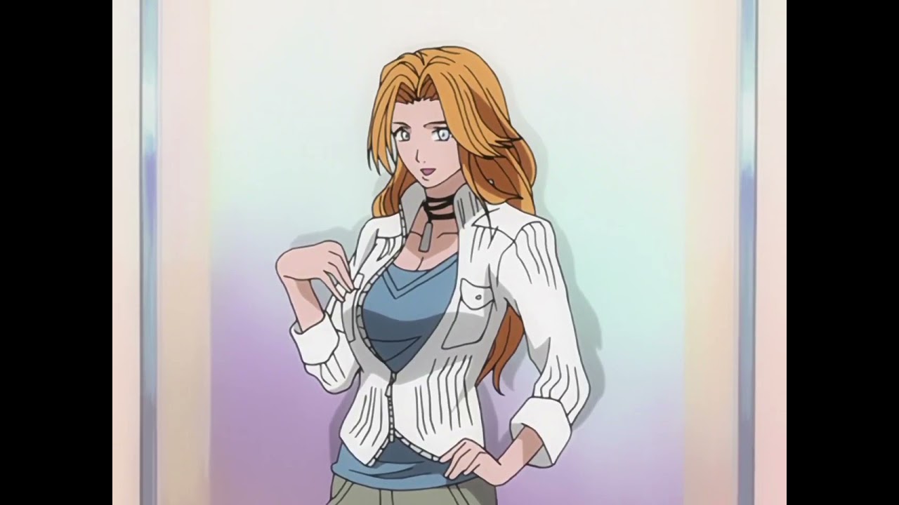 Rangiku tries out different outfits