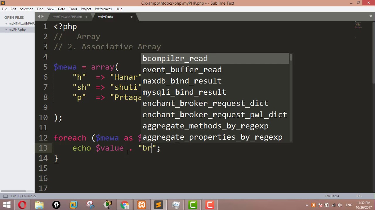 PHP Tutorials for Beginners 50 - Foreach loop with Associative Arrays in PHP