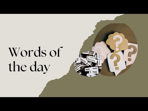 Words of the day | learn new words | meaning of excited , fortunate , ambience |