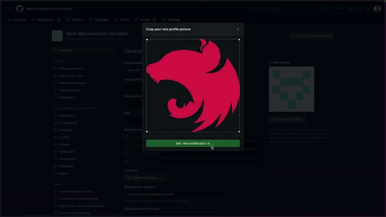 [S4/L15] Nest.JS + Microservicios: Apps escalables y modulares - GitHub Organization | Repositorios