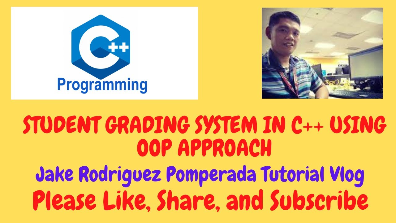 Student Grading System in C++ Using OOP Approach