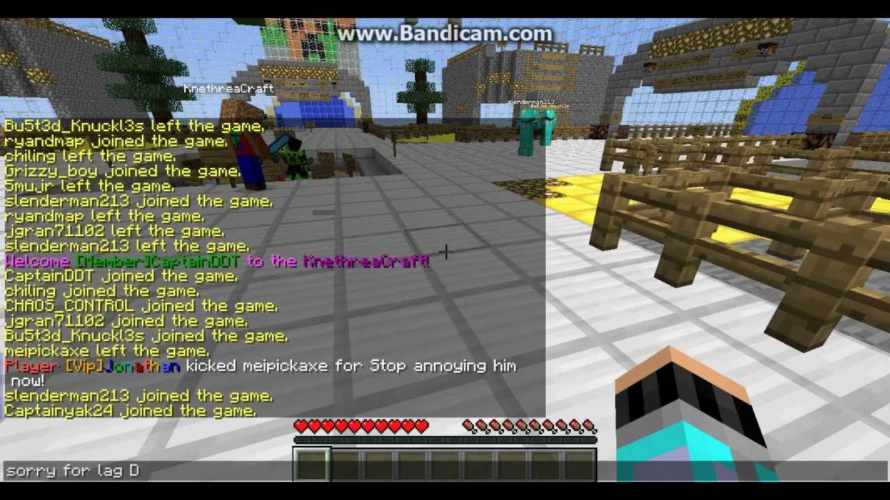 KnethreaCraft! 24/7 Pvp/Survival/SurvivalGames/PlotMe! (LOOKING FOR STAFF)