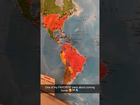I’ve Been Around The World - Travel Vlog - Map of the World