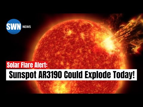 Solar Flare Alert: Sunspot AR3190 Could Explode Today - Watch Now!