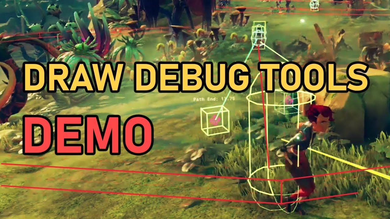 Unity Draw Debug Tools - Demo