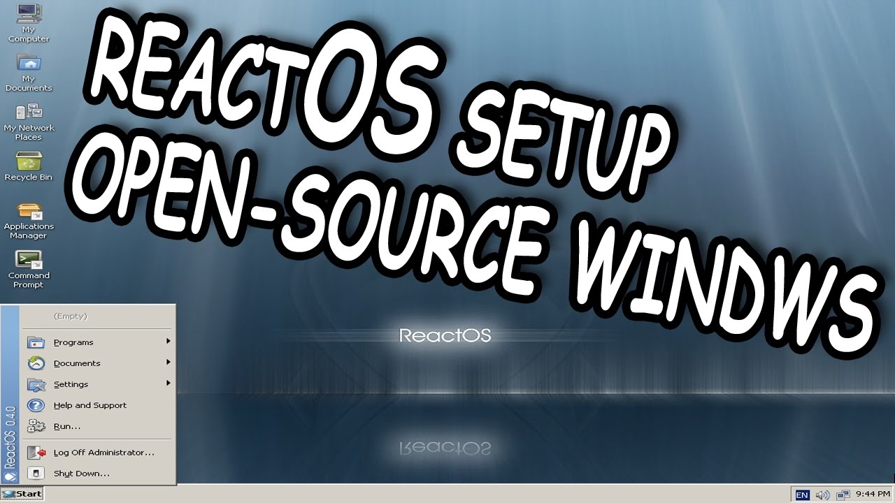 ReactOS: Free and Open-Source Install & First Look Tutorial