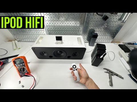 I added a USB-C power port to the Apple iPod HiFi (9V PD Power Supply)