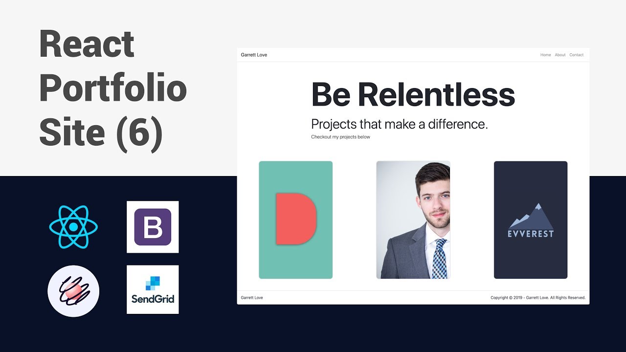 Building a Portfolio Website with React - Carousel Component | Part 6
