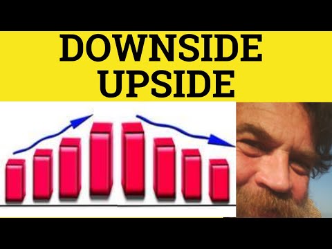 🔵 The Upside - The Downside - Upside Meaning - Downside Examples - Business English