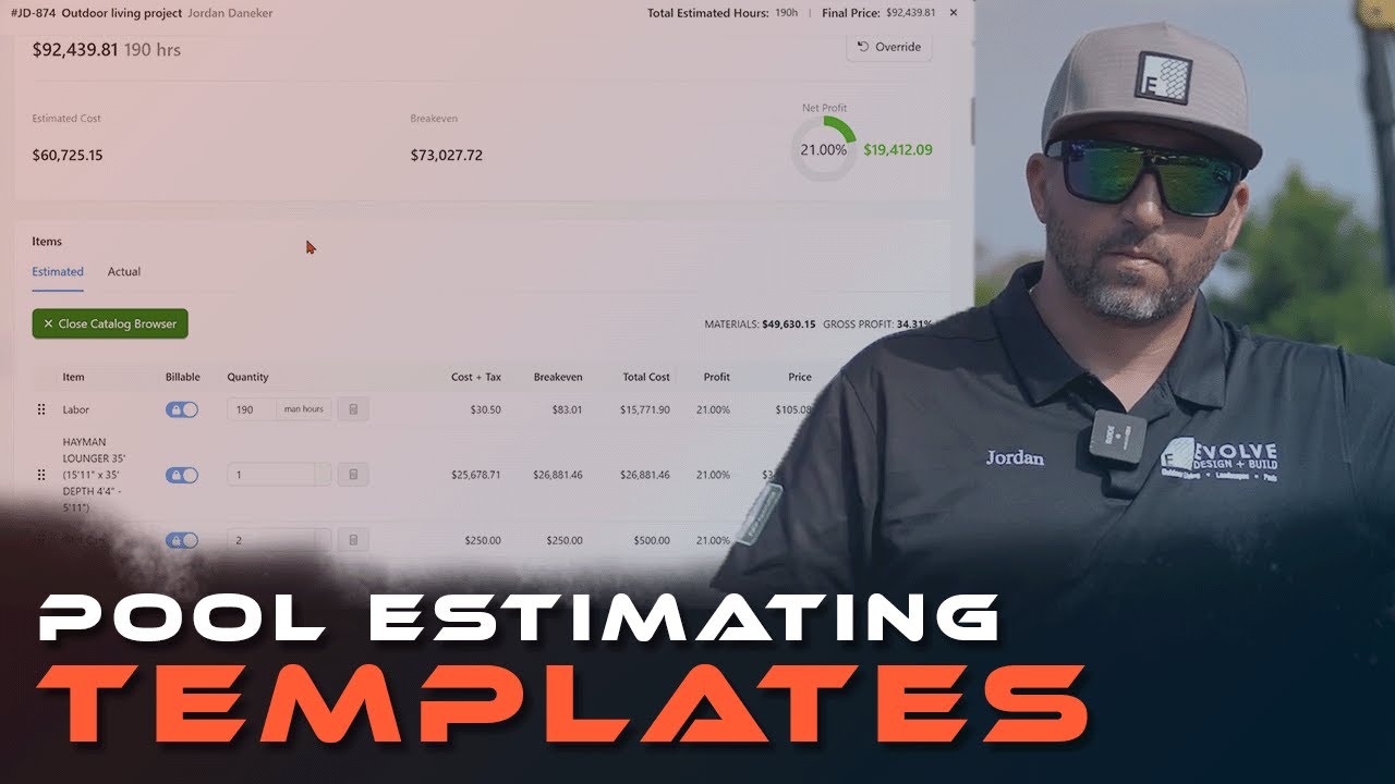 How to Build Accurate Pool Estimates in SynkedUP (Step-by-Step Templates)