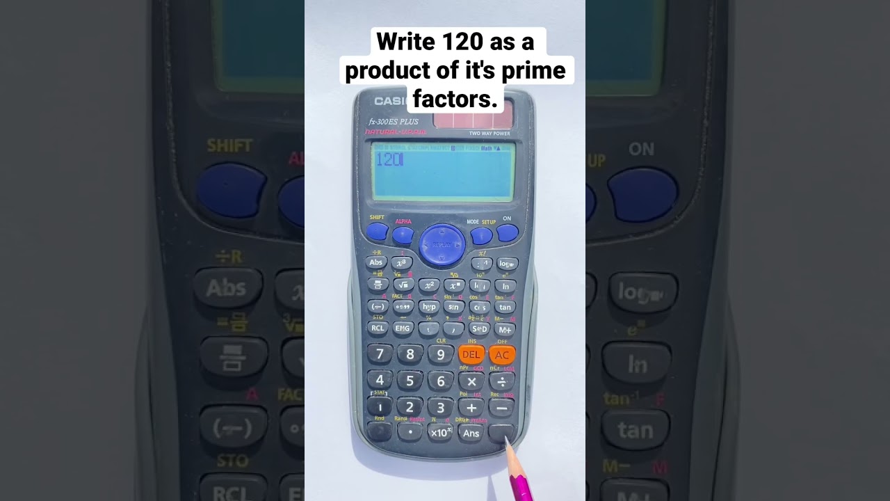 #calculatortricks #calculatorhack #primefactorization #students #math #education #maths #learnmaths