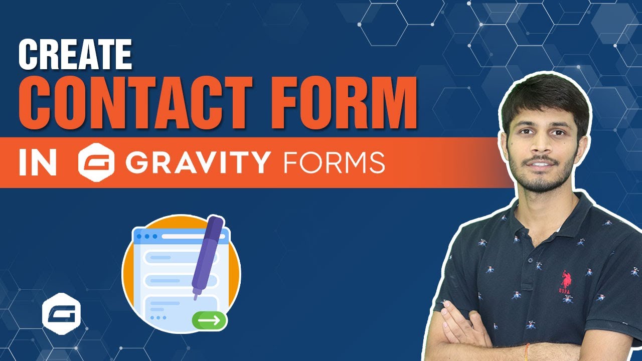 How To Create A Contact Form In WordPress Using Gravity Forms | WordPress Tutorial