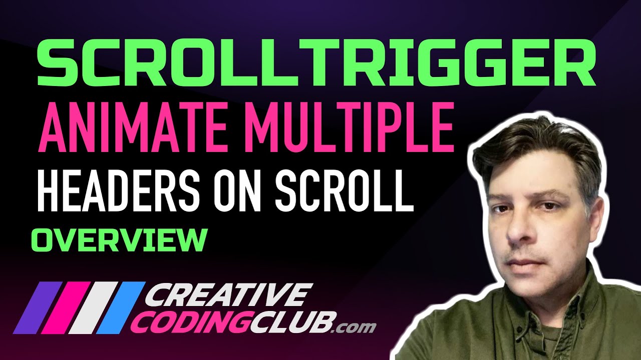 GSAP Animate Multiple Headers on Scroll (ScrollTrigger)
