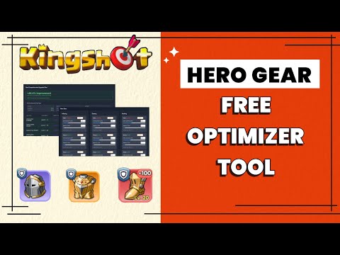 Kingshot Optimizer - Free Gear Calculator, KvK Rankings & Tools