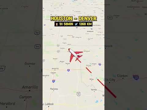 Houston(IAH) to DENVER(DEN) United Airlines UA437 #flight #travel #aviation #airplane #shorts