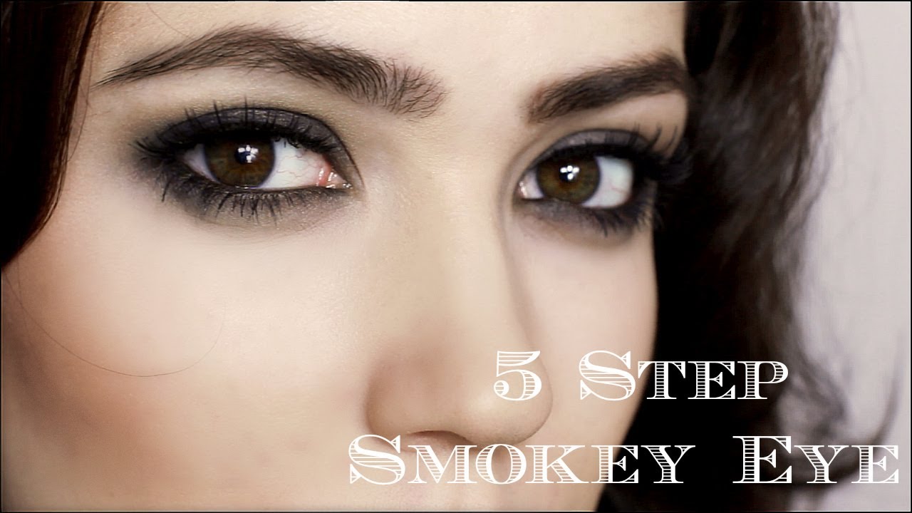 Dramatic Smokey Eye | 5 Steps | Makeup Tutorial
