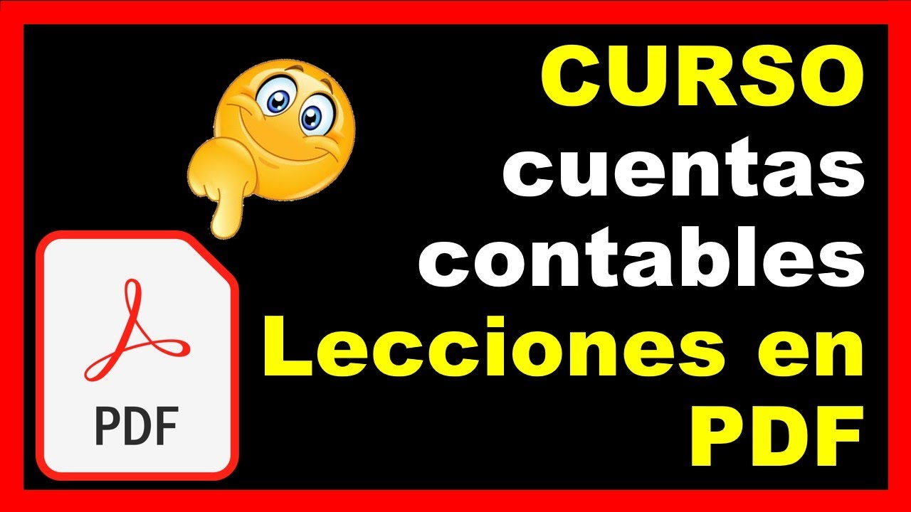 Curso de CONTABILIDAD PARA PRINCIPIANTES en PDF #gratis