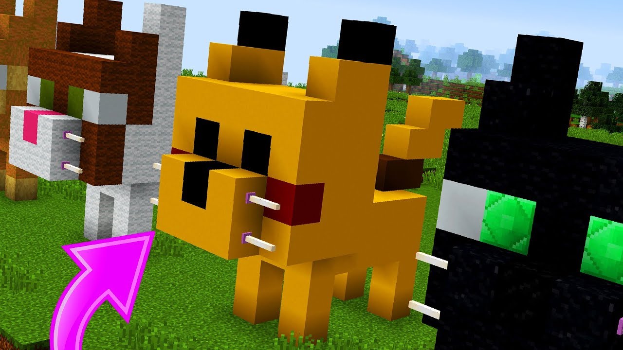 How to Build Cute Cat Statues in Minecraft