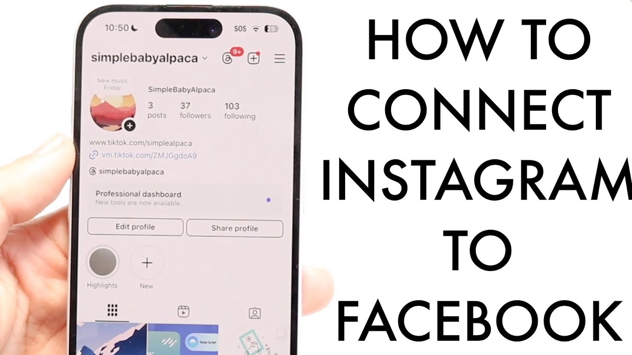 How To Connect Instagram To Your FaceBook Page! (2025)