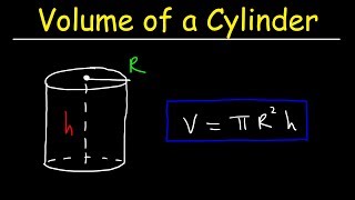 [FREE] The volume of a cylinder is given by the formula V = \pi r^2 h ...