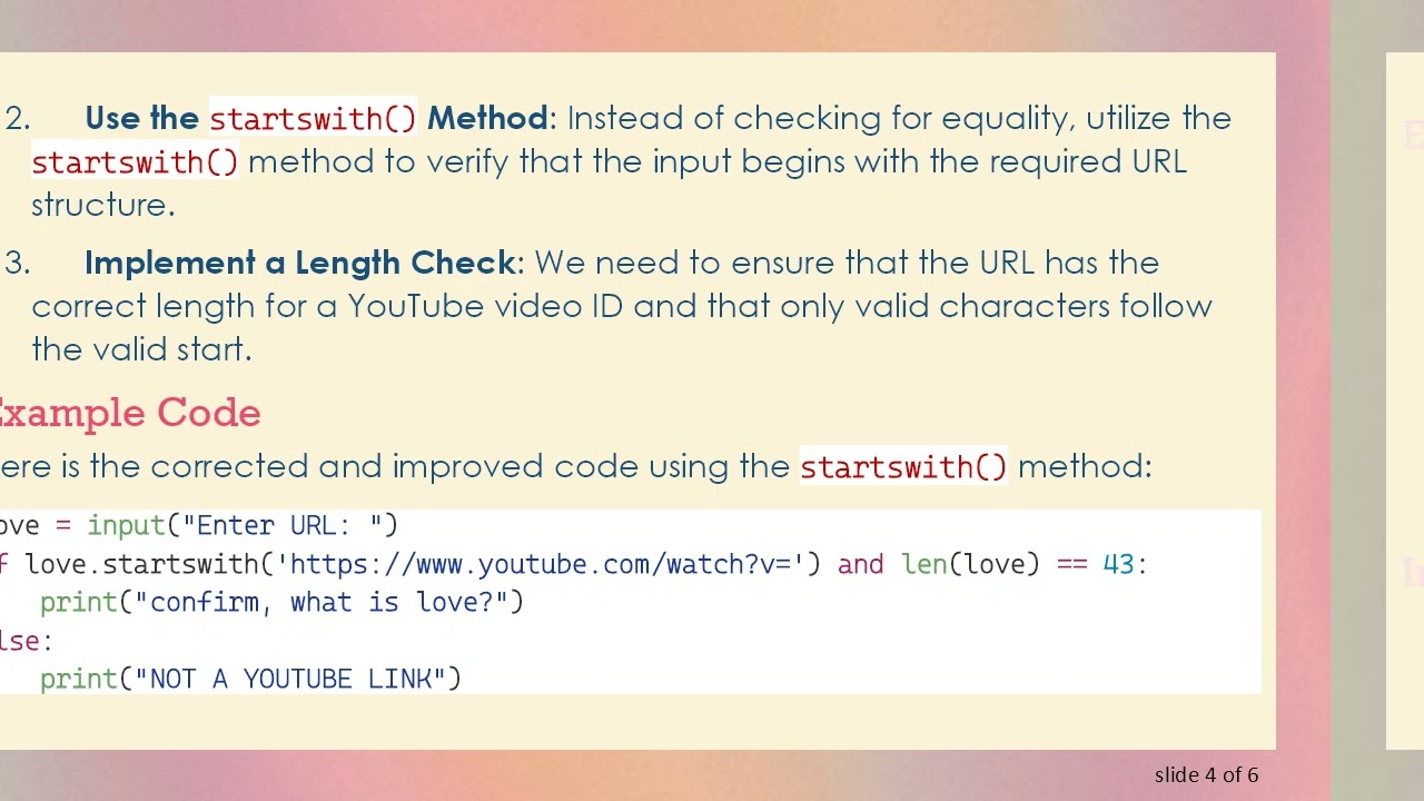 How to Check if a URL Matches a Specific Format in Python