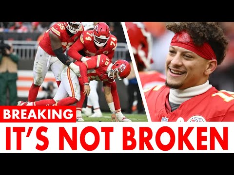 SHOCKING NEWS: Patrick Mahomes suffers ankle injury in Chiefs’ win vs Browns ‘It’s not broken’