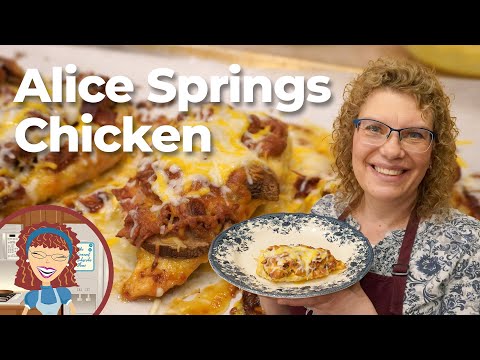 Alice Springs Chicken (Outback Copycat) | Chicken Breast with mushroom, bacon and cheese