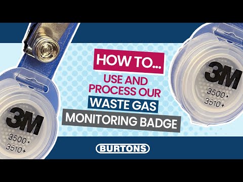 How To Use & Process Our Waste Gas Monitoring Badge