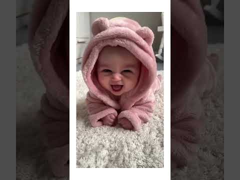 "Giggles & Grins"This little one's infectious laughter is the best medicine! 😄👶